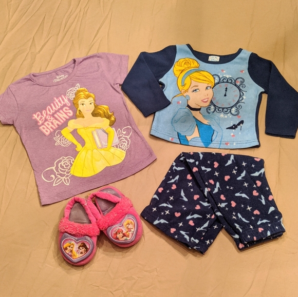 Disney | Matching Sets | Disney Princess Clothing Bundle Character Set ...